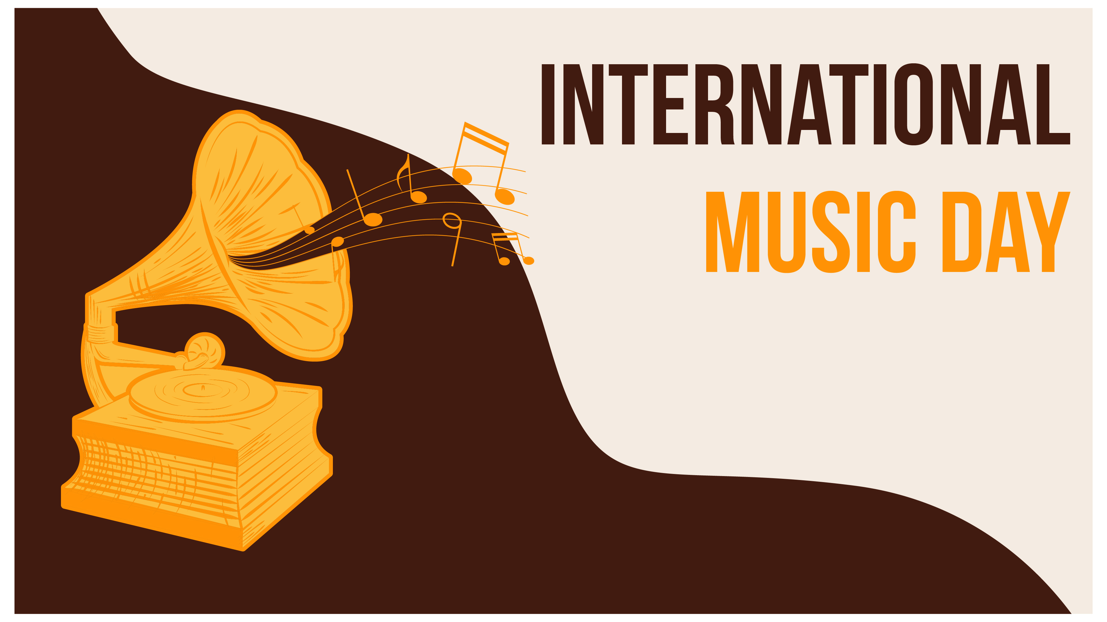 International Music Day Wallpaper Background Template - Edit Online ...