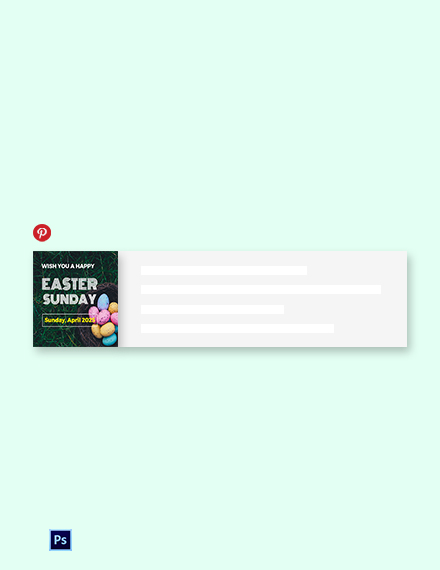 Free Easter Sunday LinkedIn Post Template - PSD | Template.net