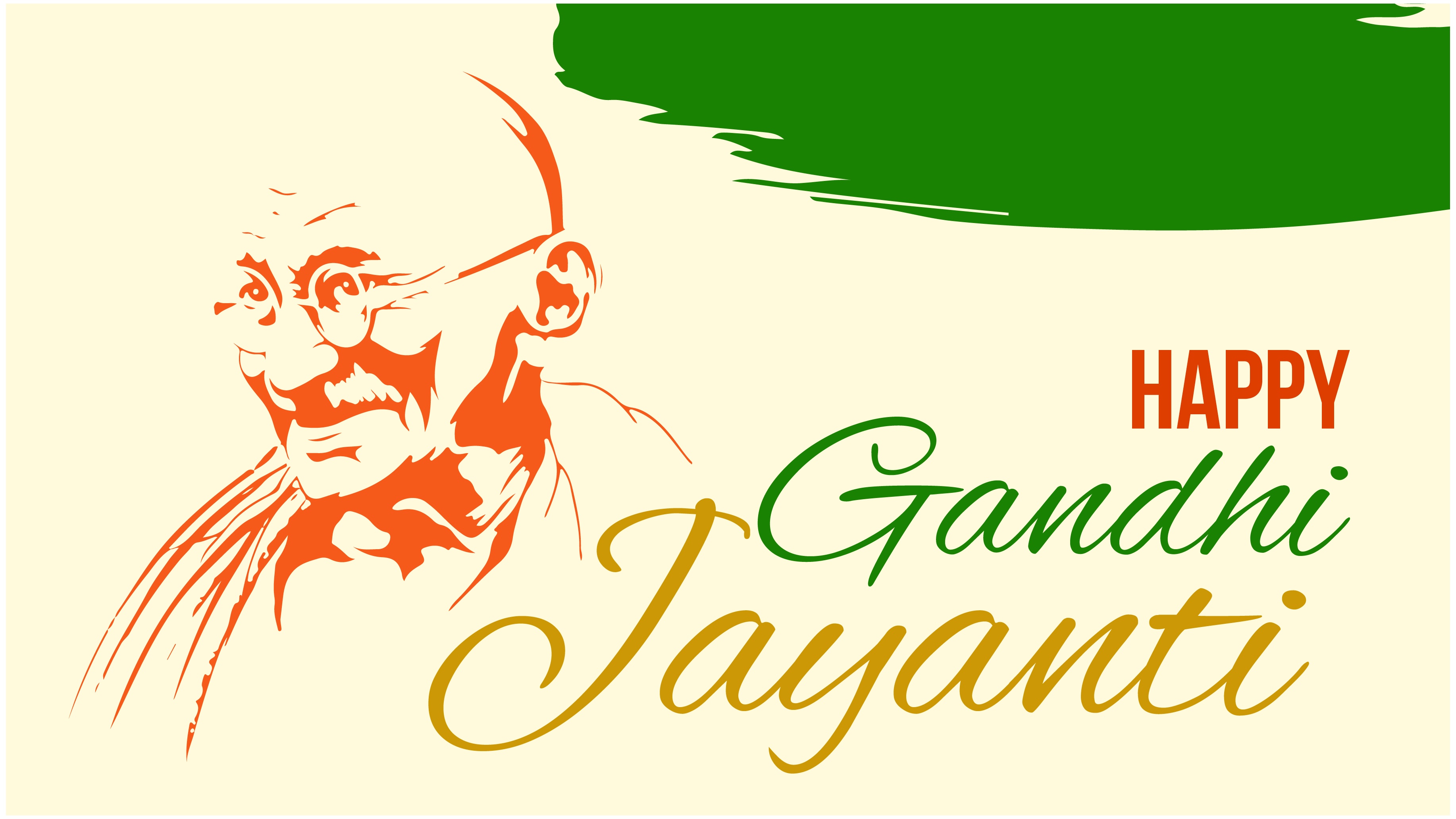 Gandhi Jayanti Invitation Background Template - Edit Online & Download ...