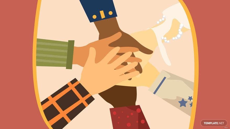 Unity Day Cartoon Vector - EPS, Illustrator, JPG, PSD, PNG, SVG ...