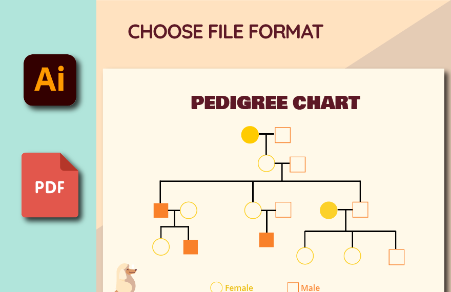 Pedigree Chart - PDF, Illustrator | Template.net