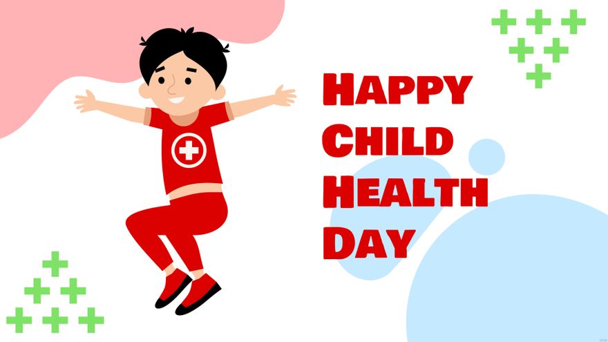 Child Health Day Background Template - Edit Online & Download Example ...