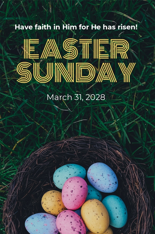 Free Easter Sunday LinkedIn Post Template - PSD | Template.net