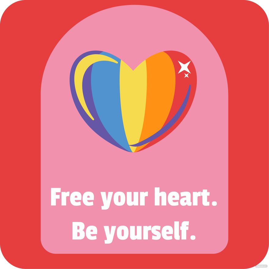 National Coming Out Day Poster Vector - EPS, Illustrator, JPG, PSD, PNG ...