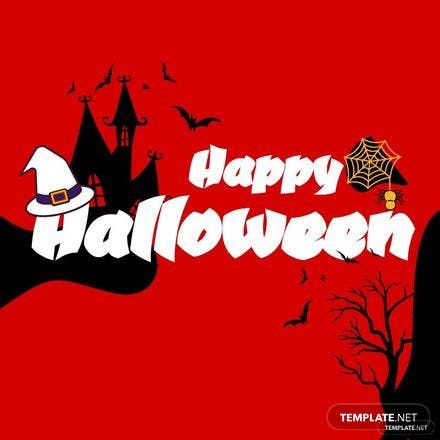 Halloween Logo Vector Template - Edit Online & Download Example ...