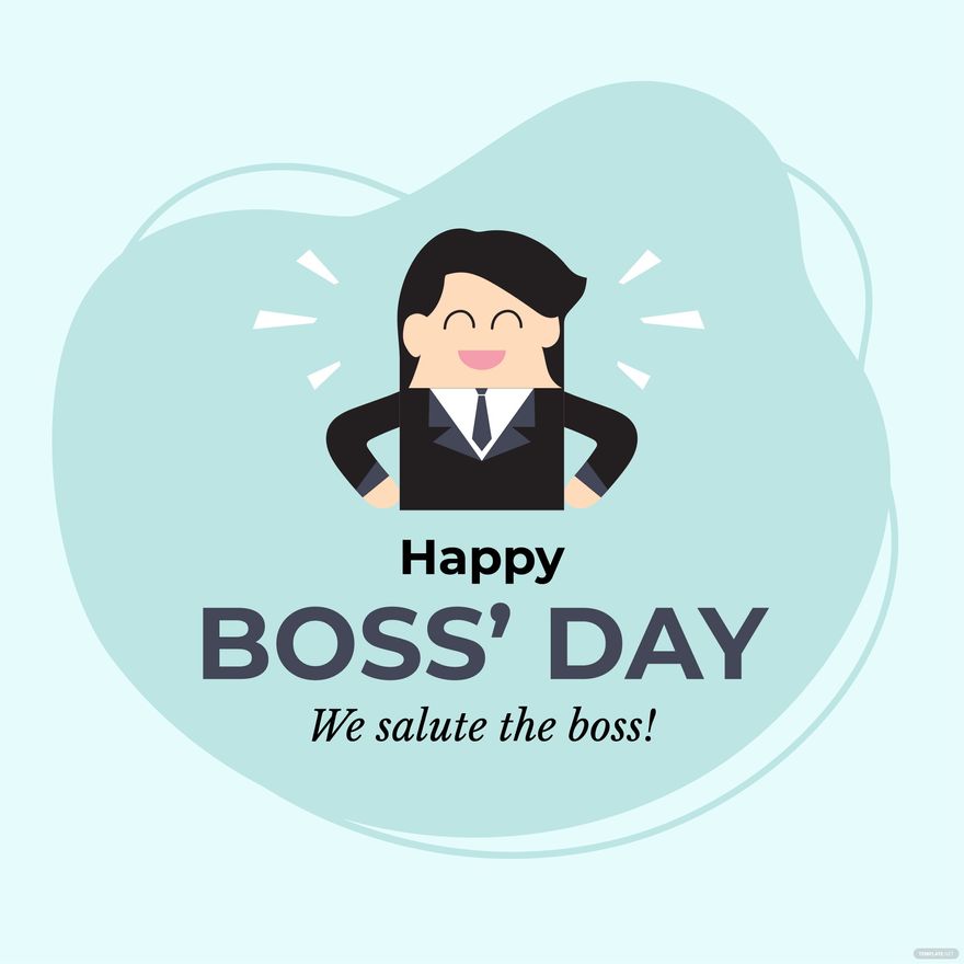 Boss' Day Vector - EPS, Illustrator, JPG, PSD, PNG, SVG | Template.net