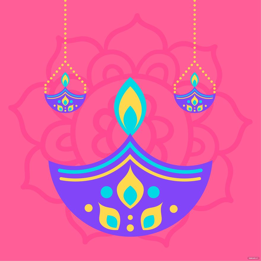 Free Happy Diwali Illustration - Download in Illustrator, PSD, EPS, SVG ...