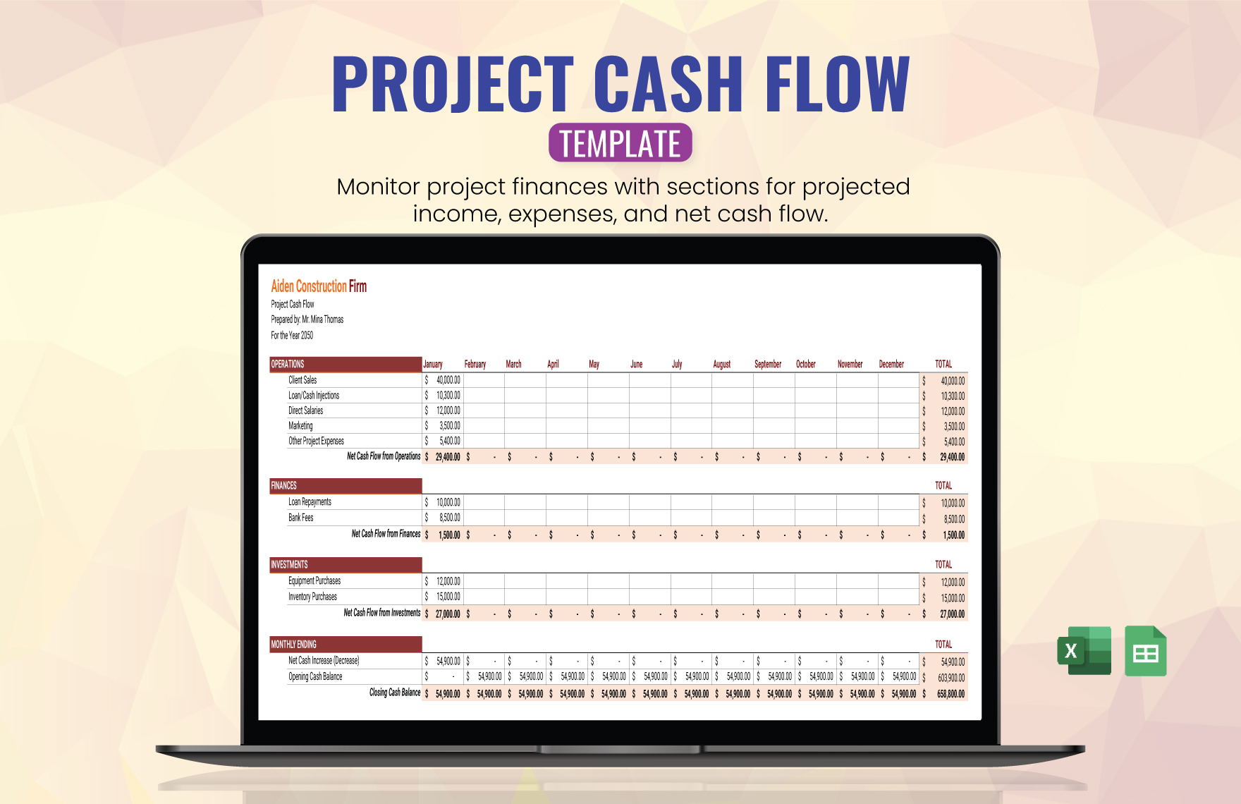 Page 2 Editable Cash Templates In Excel To Download Page 2 Editable Cash Templates In Excel To Download