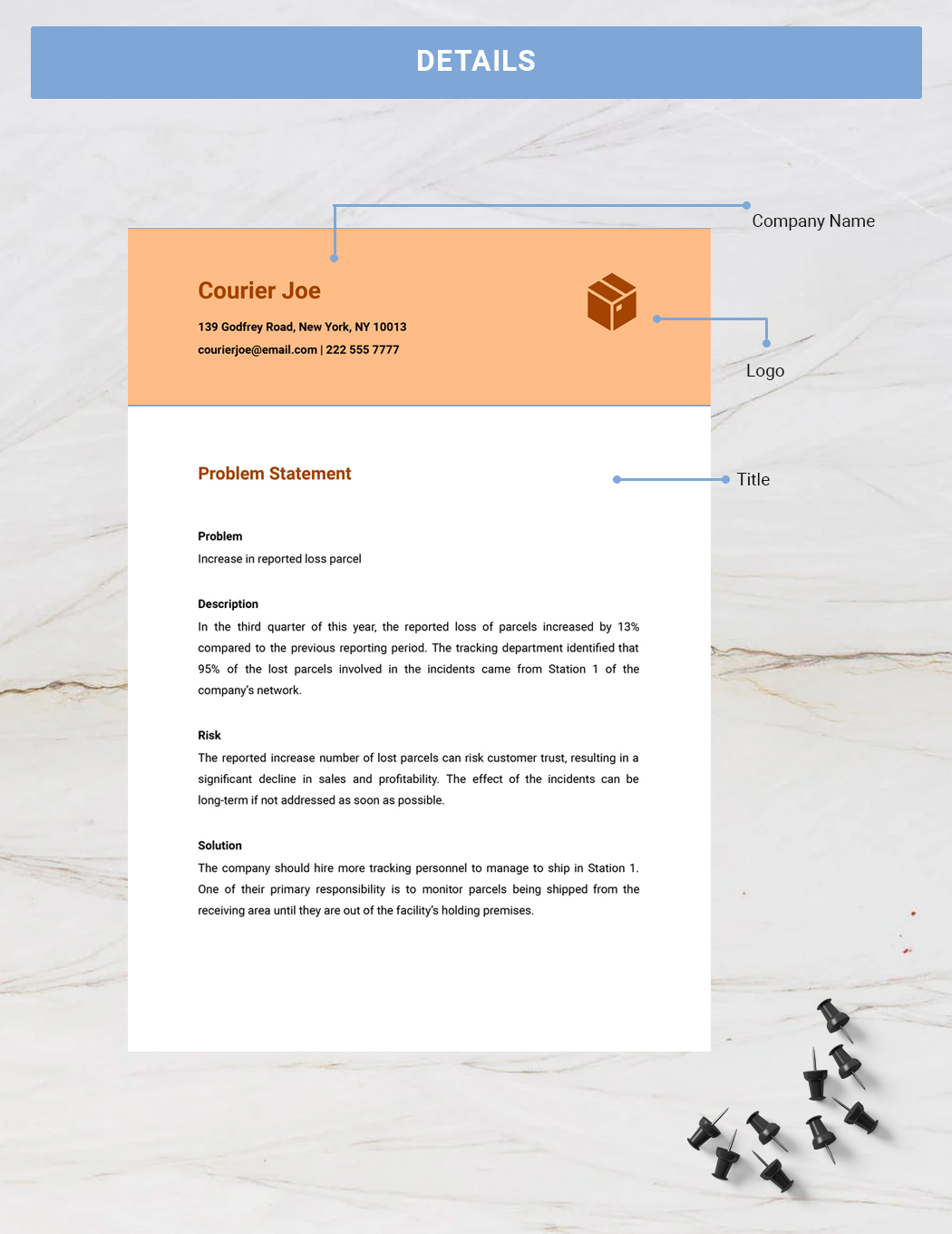 Problem Statement Template - Google Docs, Word, Apple Pages | Template.net