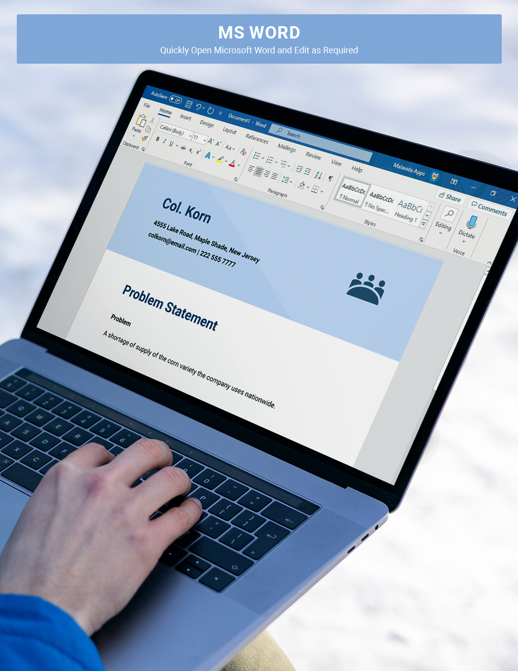 Project Problem Statement Template - Google Docs, Word, Apple Pages ...