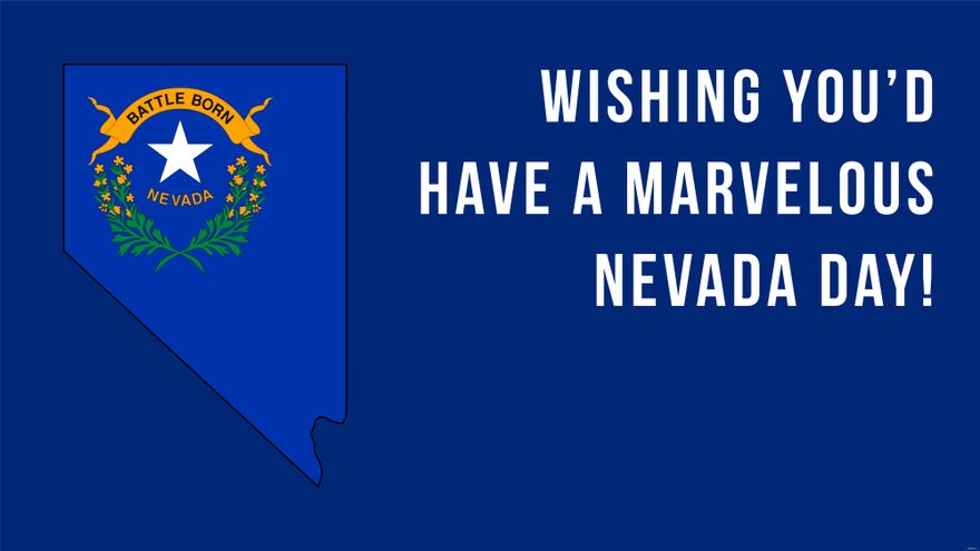 High Resolution Nevada Day Background - EPS, Illustrator, JPG, PSD, PNG ...