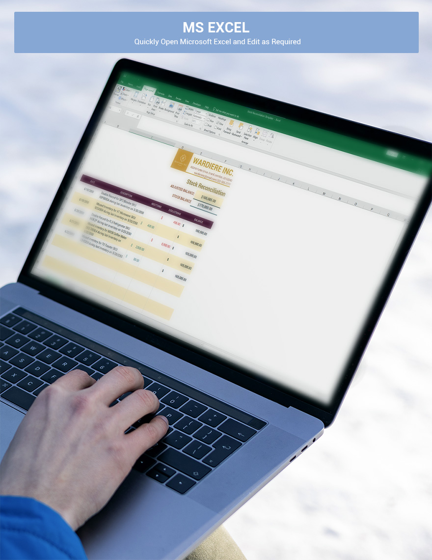 Stock Reconciliation Template - Google Sheets, Excel | Template.net