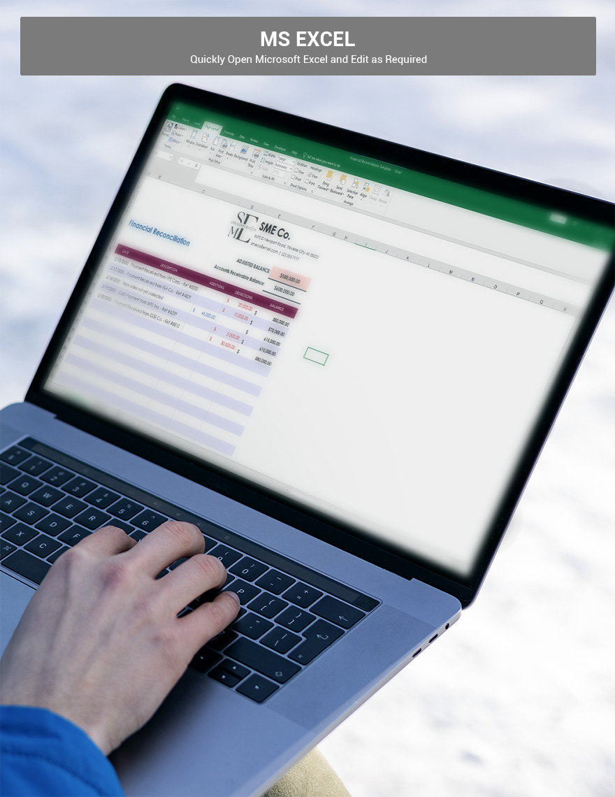 Financial Reconciliation Template - Google Sheets, Excel | Template.net