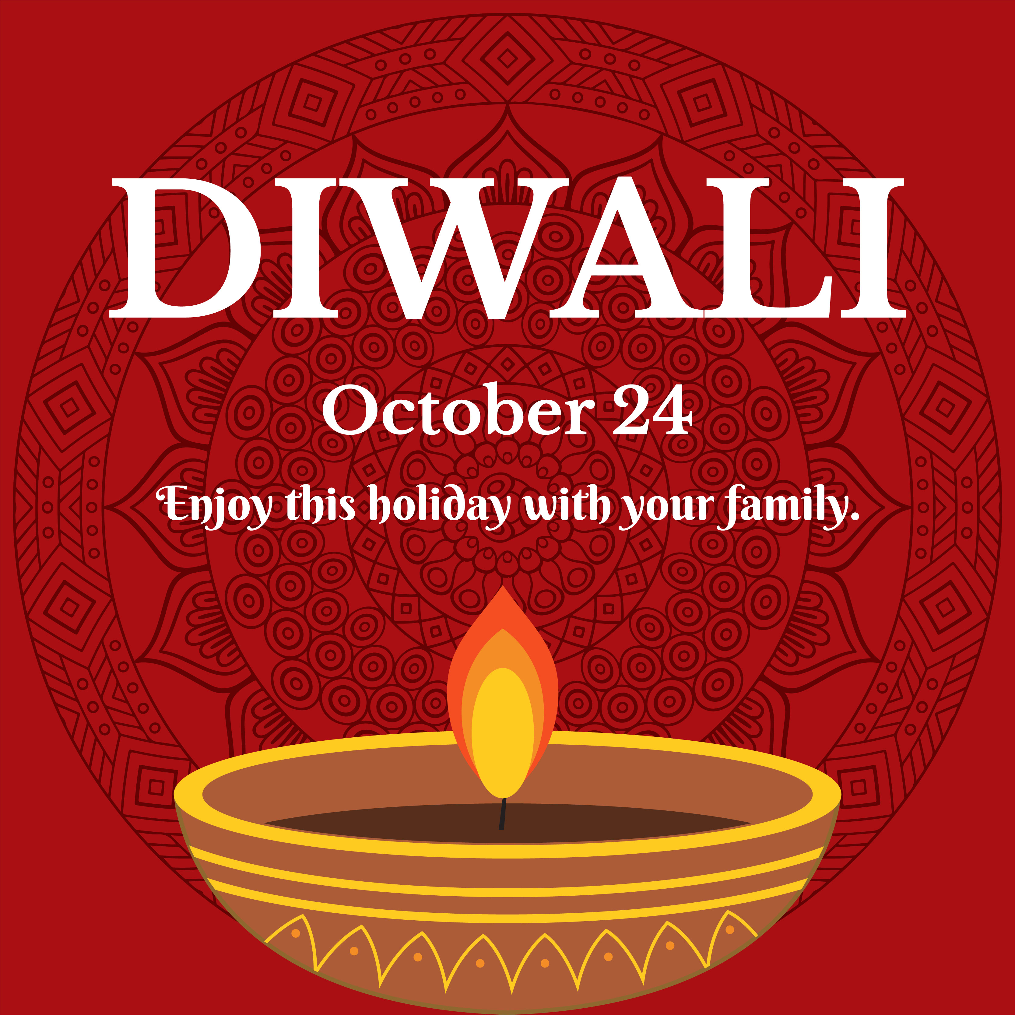 Free Diwali Instagram Post - Download in Illustrator, PSD, EPS, SVG ...