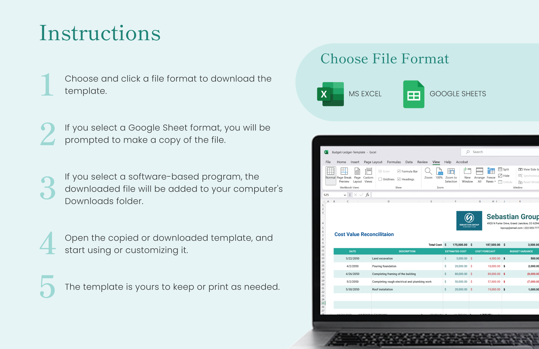 Cost Value Reconciliation Template - Download in Excel, Google Sheets | Template.net