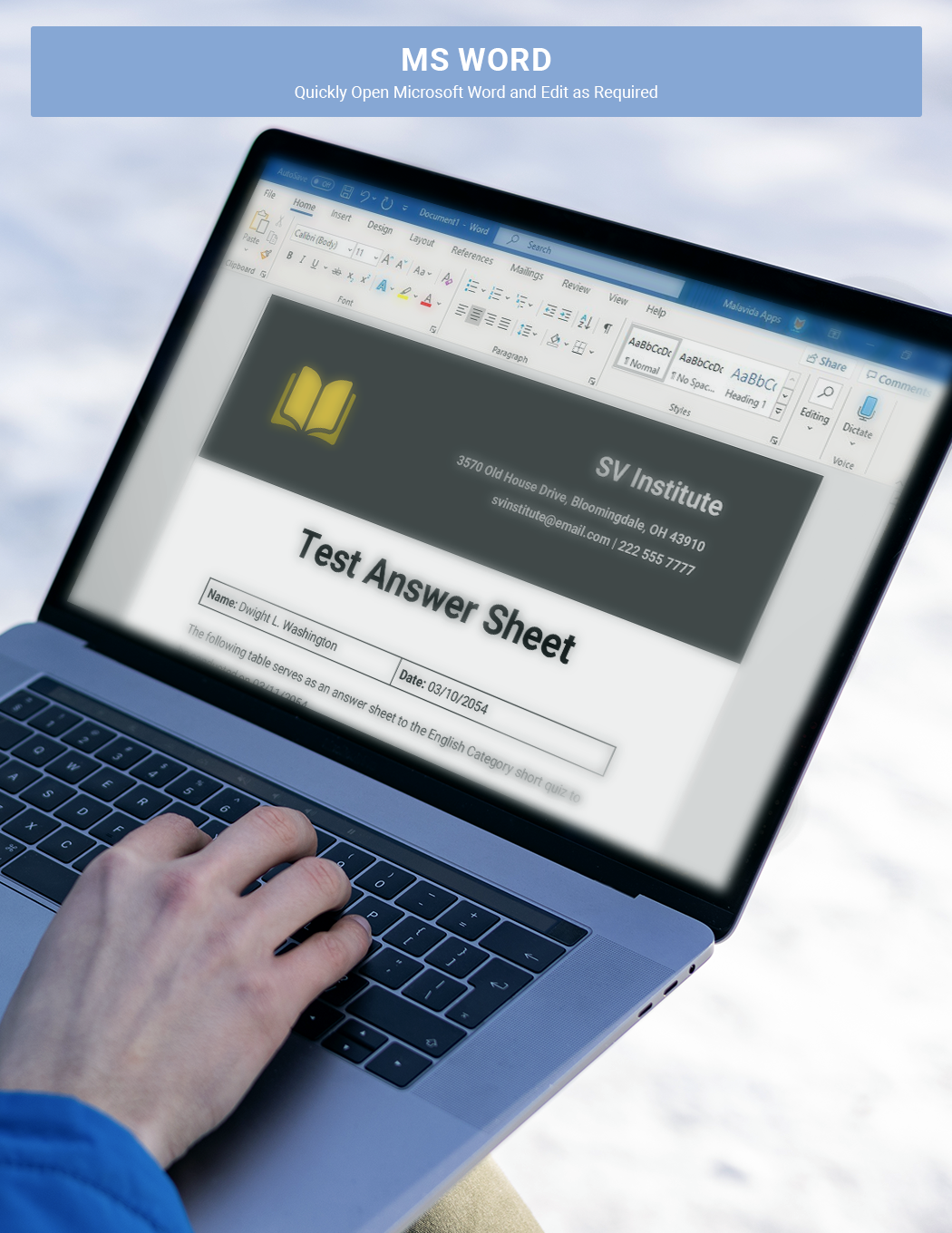 Free Free Test Answer Sheet Template - Google Docs, Word, Apple Pages ...