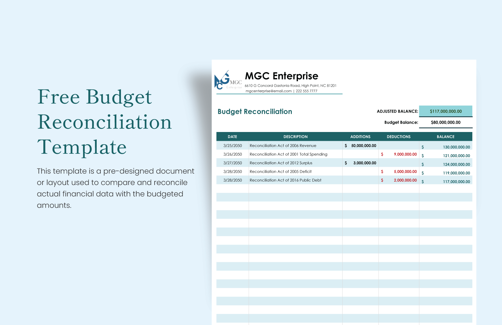 Free Intercompany Reconciliation Template Download In Excel Google 