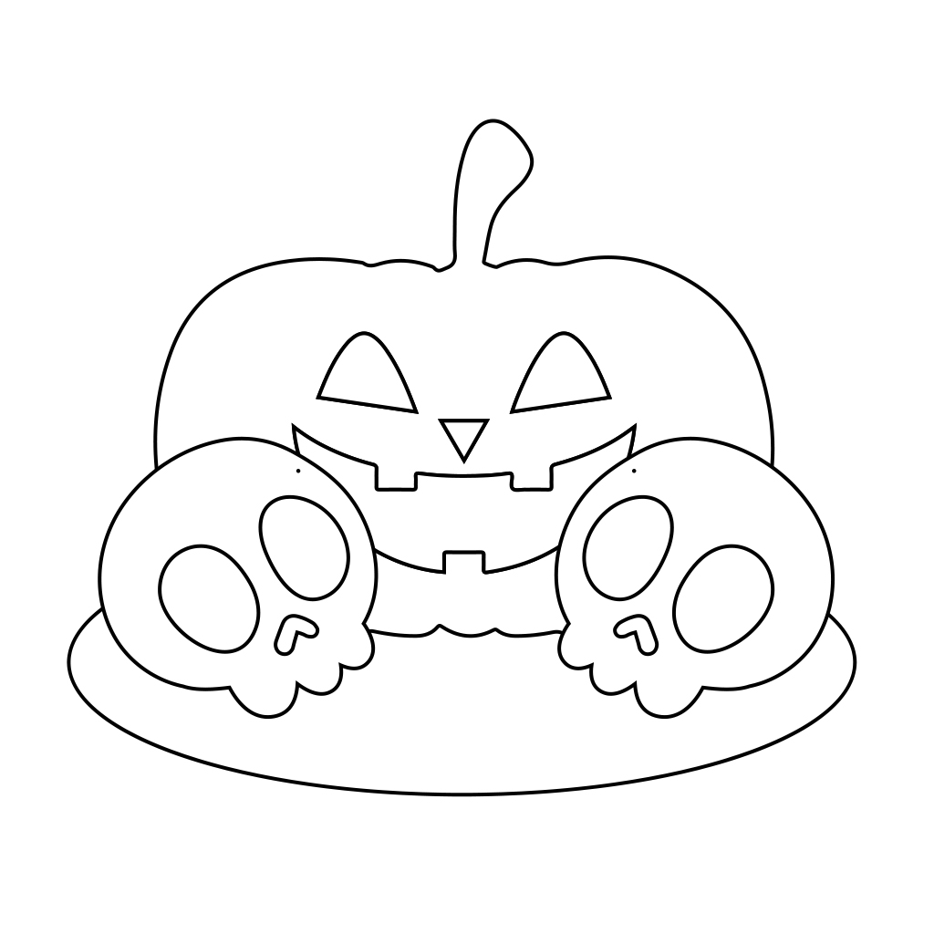 Free Halloween Day Drawing - Download in PDF, Illustrator, PSD, EPS ...