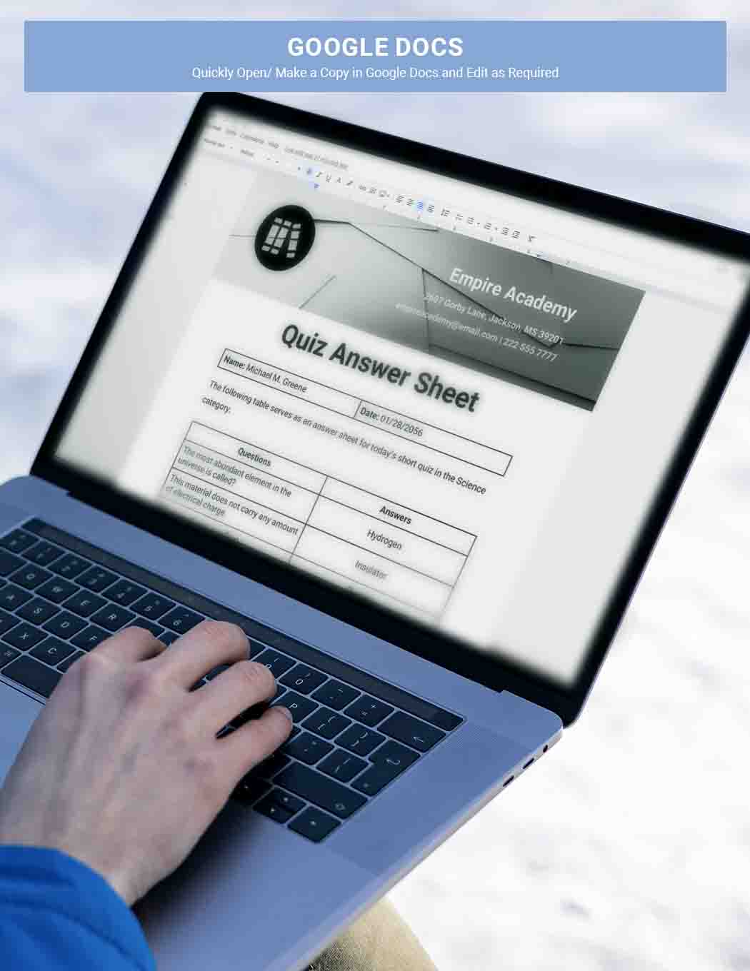 Quiz Answer Sheet Template - Google Docs, Word, Apple Pages | Template.net