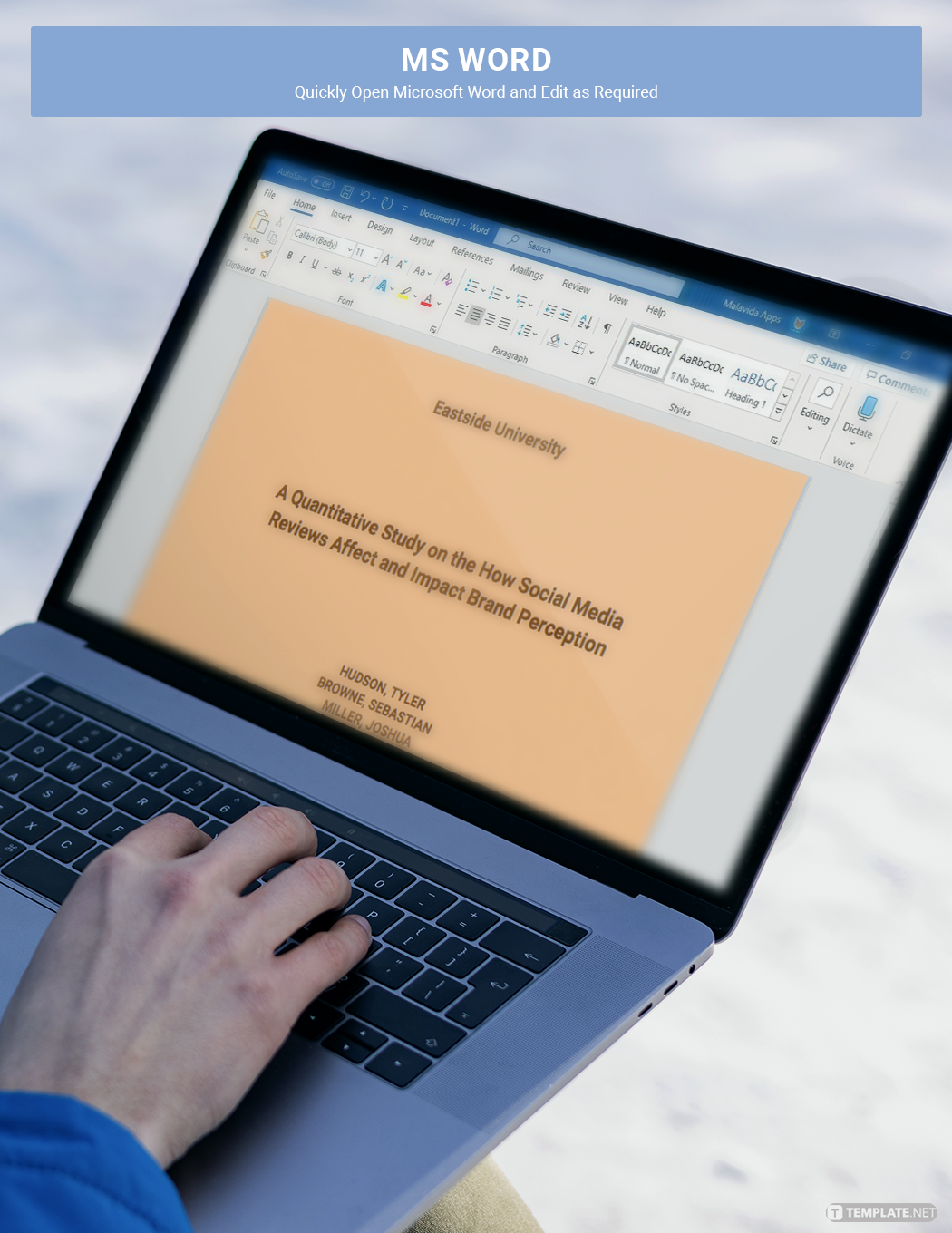 Quantitative Research Template - Google Docs, Word, Apple Pages ...