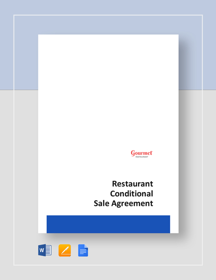 11+ Restaurant, Cafe, Bakery Purchase and Sale Agreement Templates ...