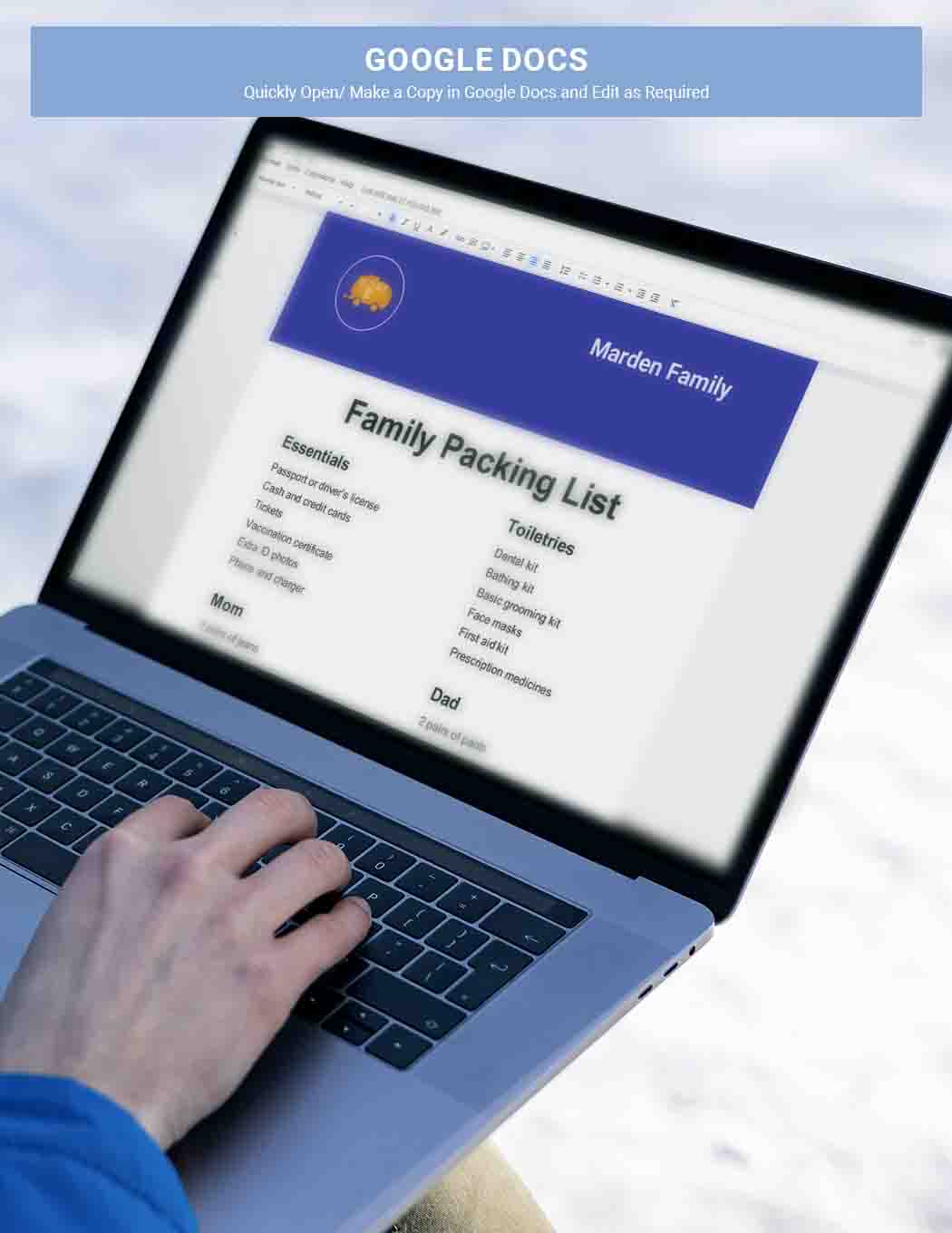 Family Packing List Template - Google Docs, Word, Apple Pages ...