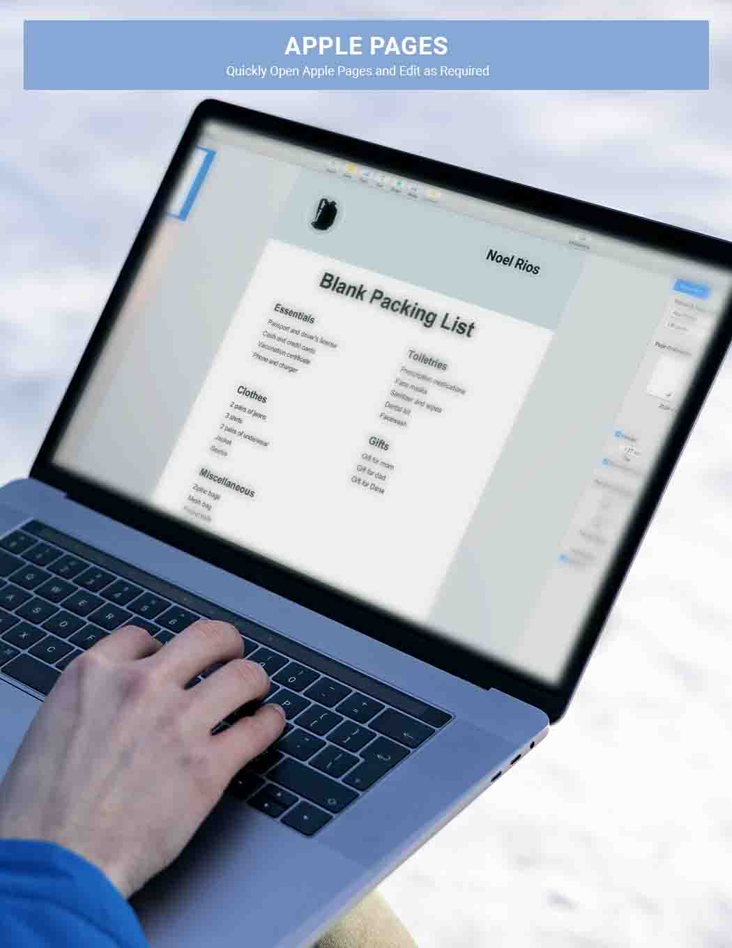 Free Free Blank Packing List Template - Google Docs, Word, Apple Pages ...