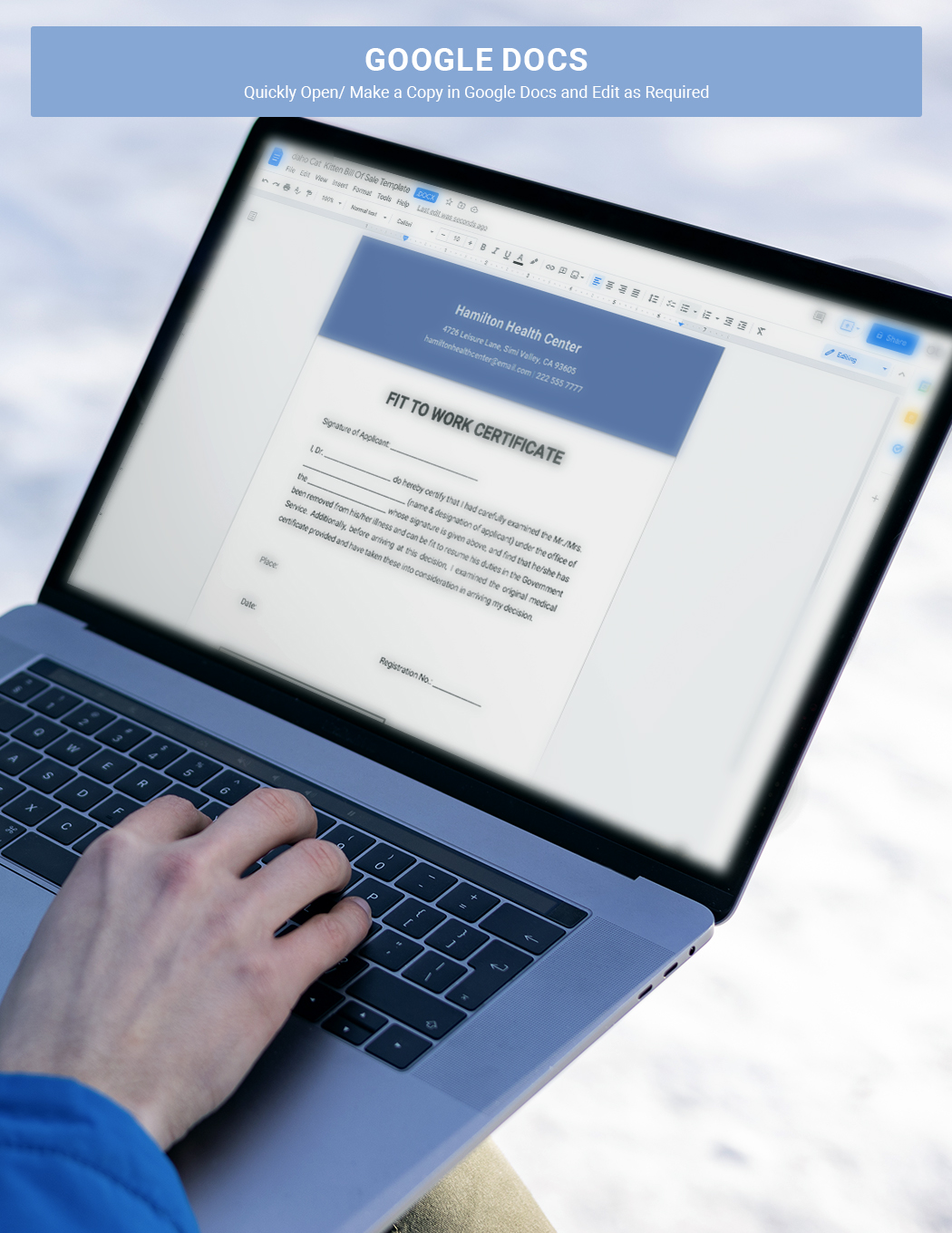 Free Sample Fit To Work Certificate Template - Google Docs, Word, Apple ...