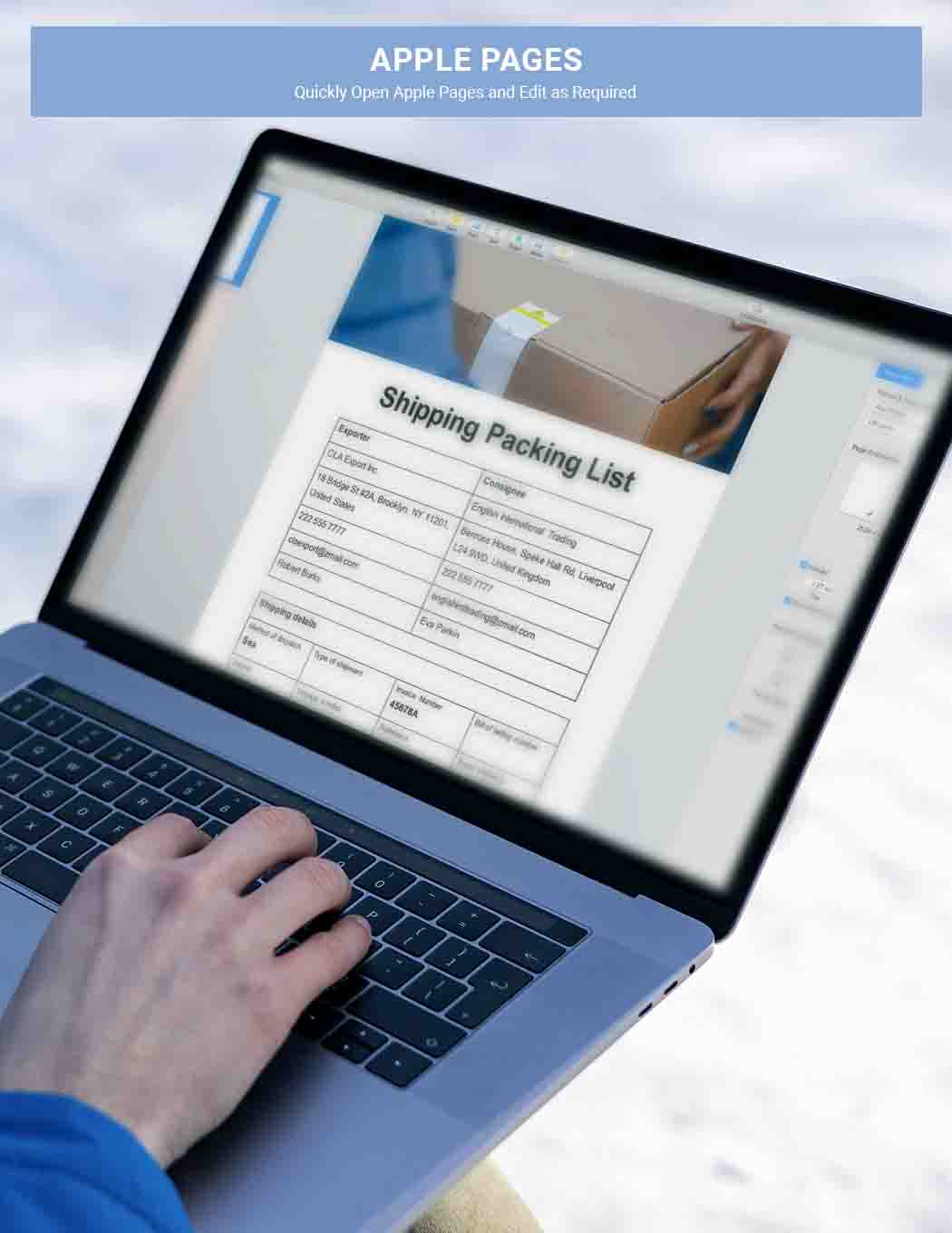 Shipping Packing List Template - Google Docs, Word, Apple Pages ...