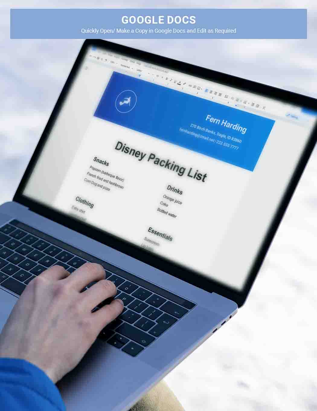 Disney Packing List Template - Google Docs, Word, Apple Pages ...