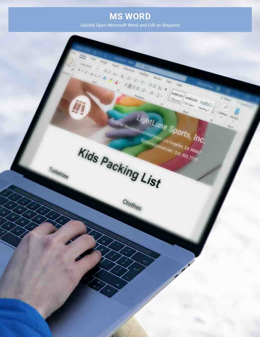 Kids Packing List Template - Google Docs, Word, Apple Pages | Template.net