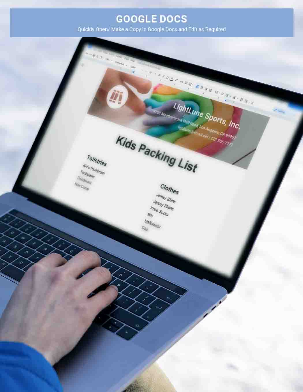 Kids Packing List Template - Google Docs, Word, Apple Pages | Template.net