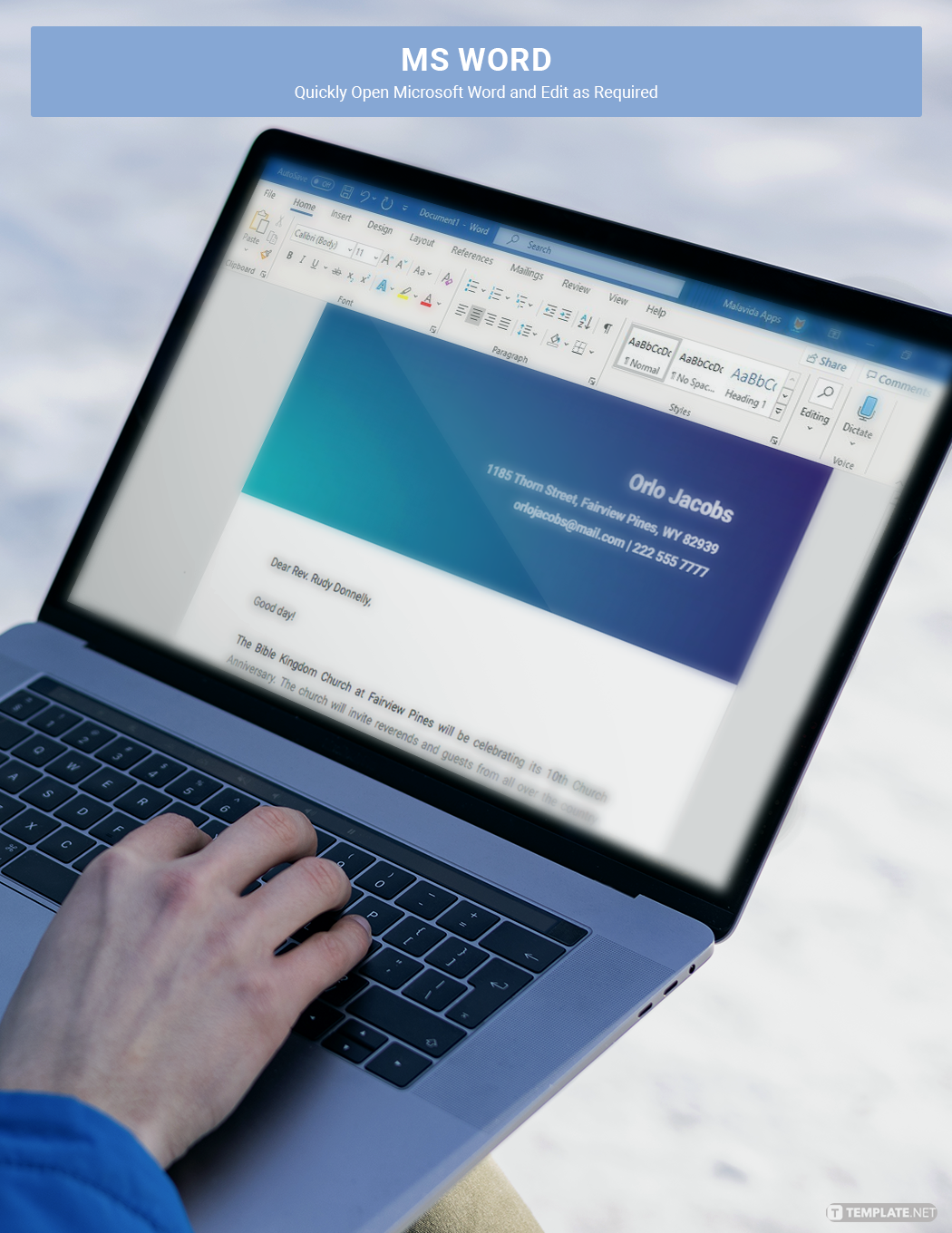 Church Invitation Letters for Guest Speaker - Google Docs, Word, Apple ...