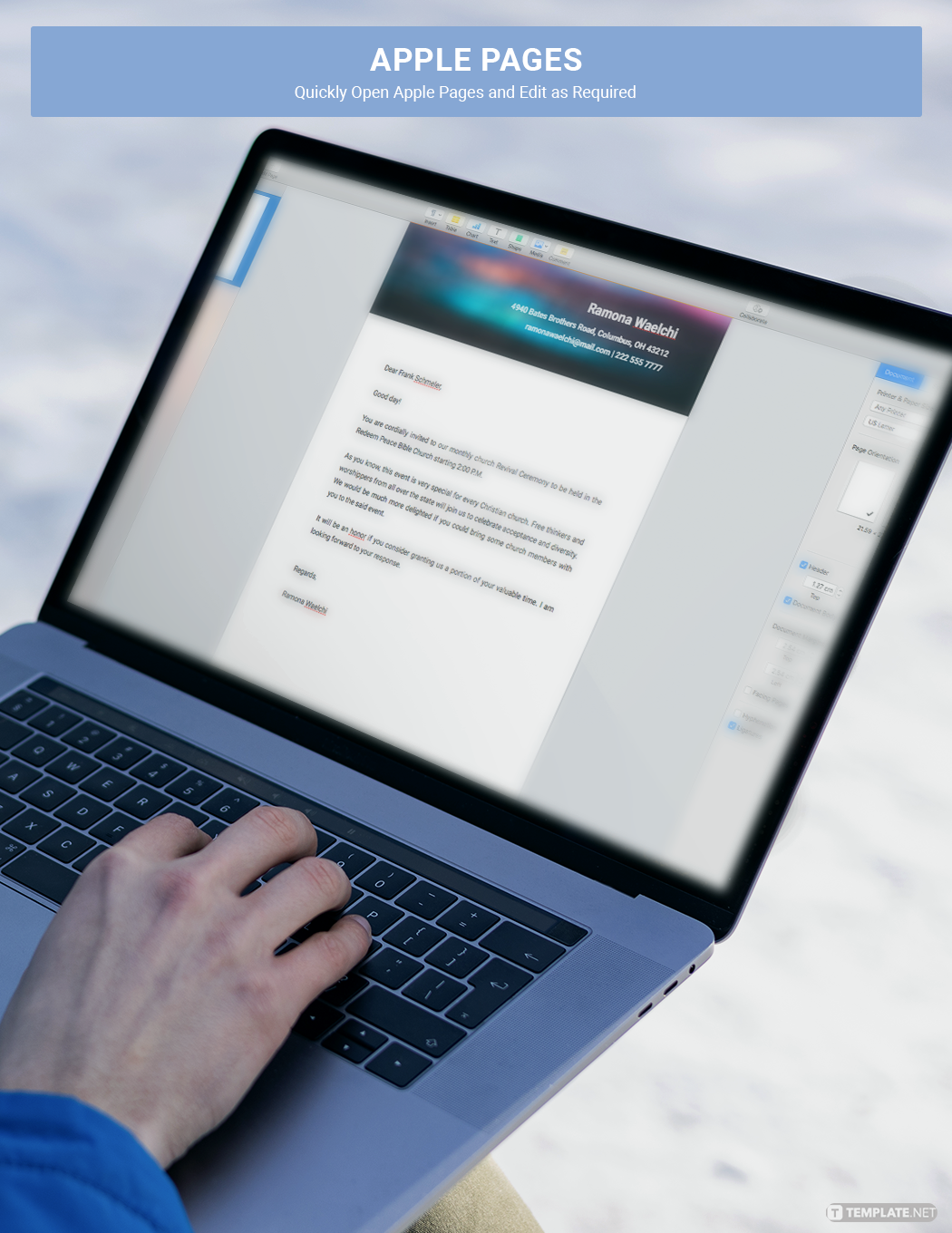 Invitation Letter for Church Revival - Google Docs, Word, Apple Pages ...