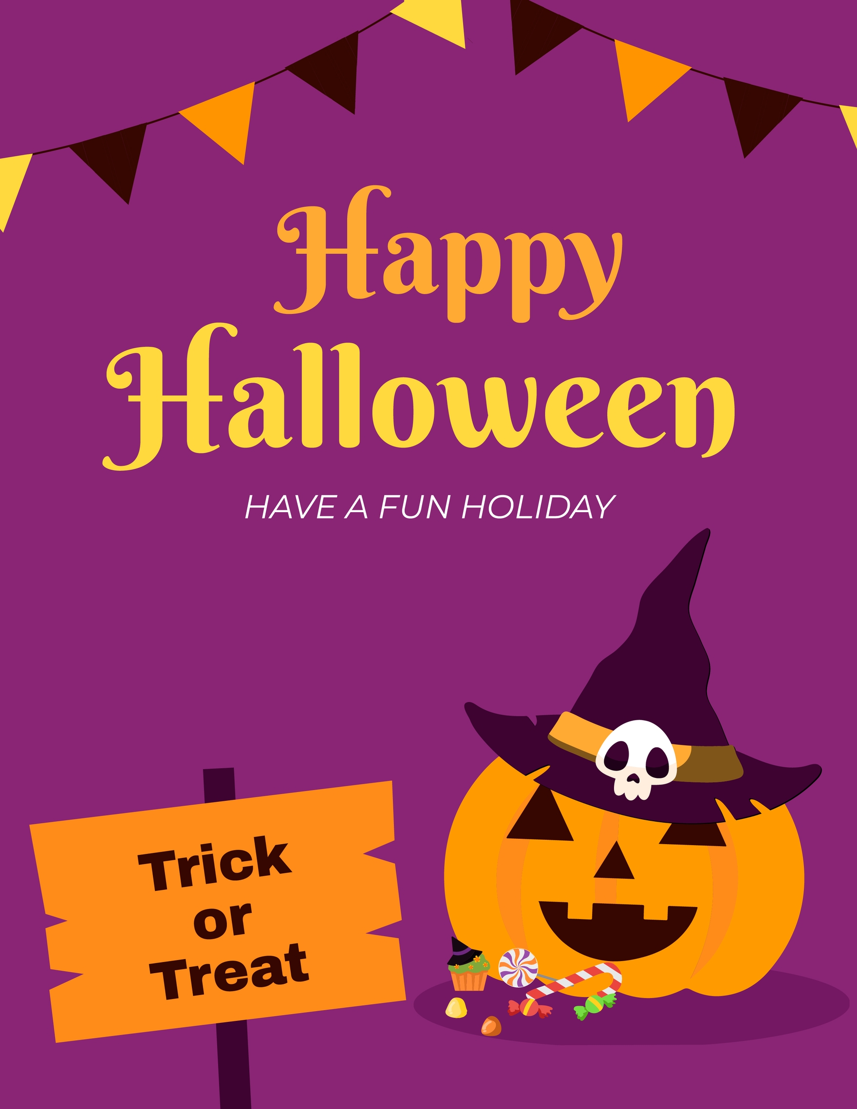Top 42 Imagen Background Blank Halloween Flyer Template 