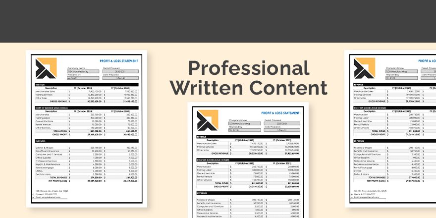 Free Weekly Profit And Loss Template - Google Sheets, Excel | Template.net