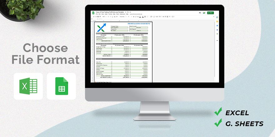 Free Trading Profit And Loss Template - Google Sheets, Excel | Template.net