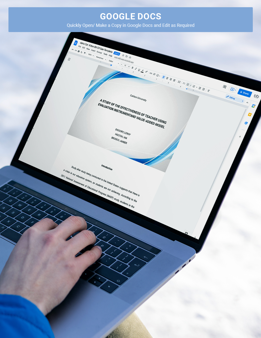 Research Paper Outline Template Google Docs Word Apple Pages
