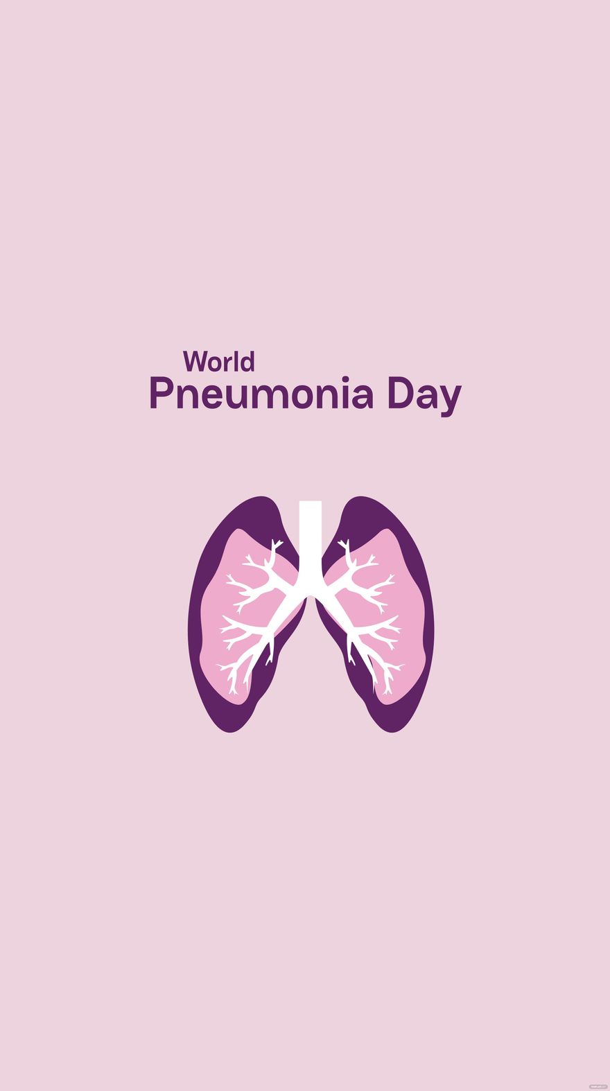 World Pneumonia Day Flyer Background - EPS, Illustrator, JPG, PSD, PNG ...