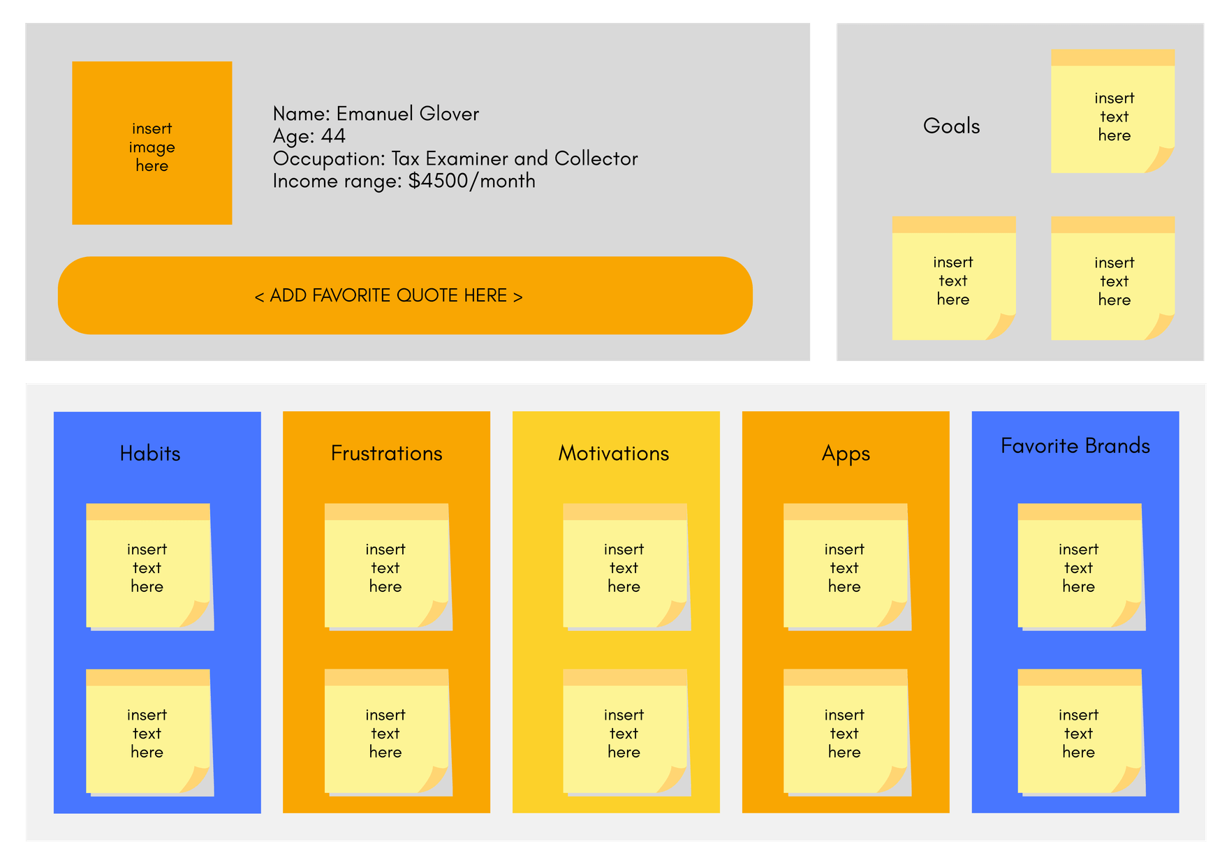 Free User Persona Templates To Customize Online Free User Persona Templates To Customize Online