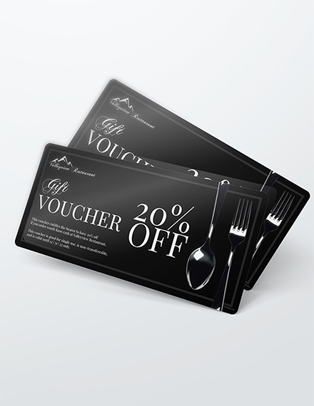 Free Restaurant Discount Voucher Template