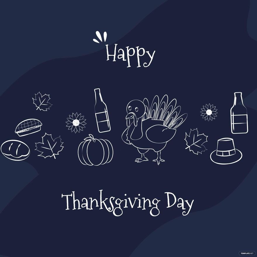 Free Thanksgiving Day Design Vector - Download in Illustrator, PSD, EPS ...