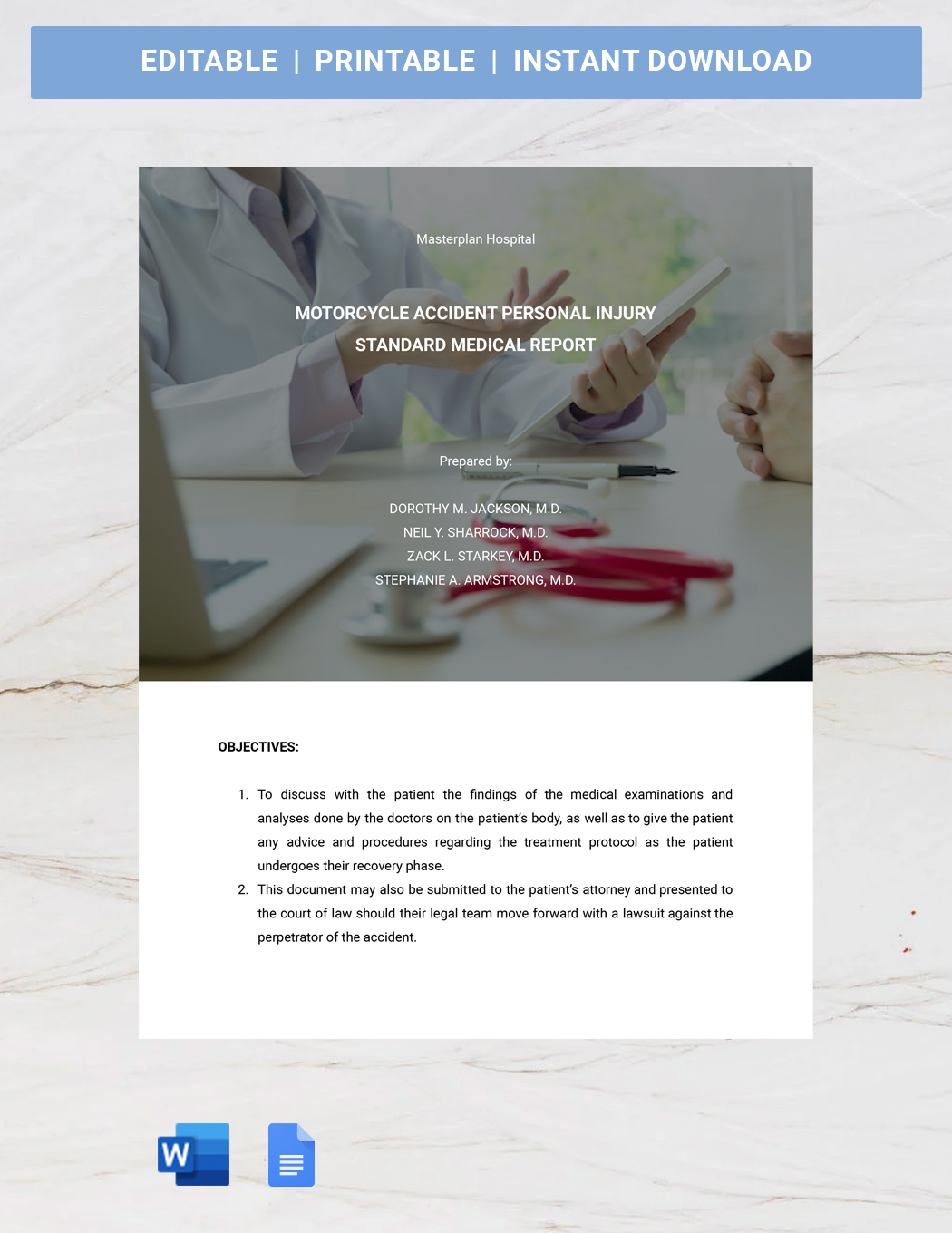 Medical Report Template - Google Docs, Word | Template.net Medical Report Template - Google Docs, Word | Template.net
