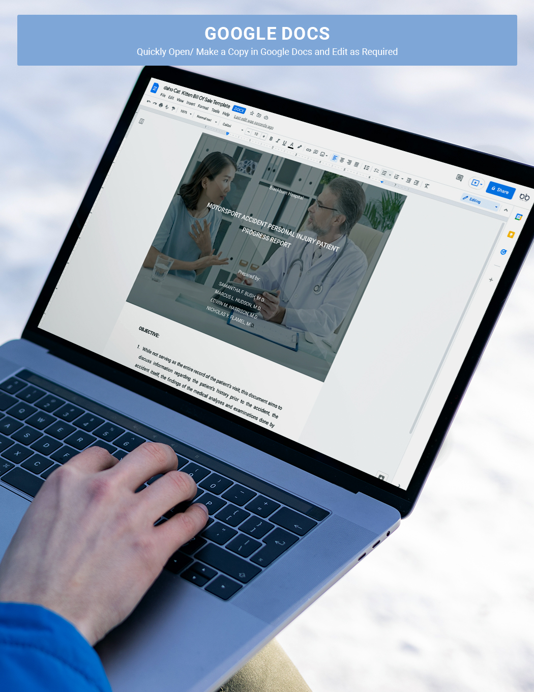 Patient Progress Report Template - Google Docs, Word | Template.net Patient Progress Report Template - Google Docs, Word | Template.net