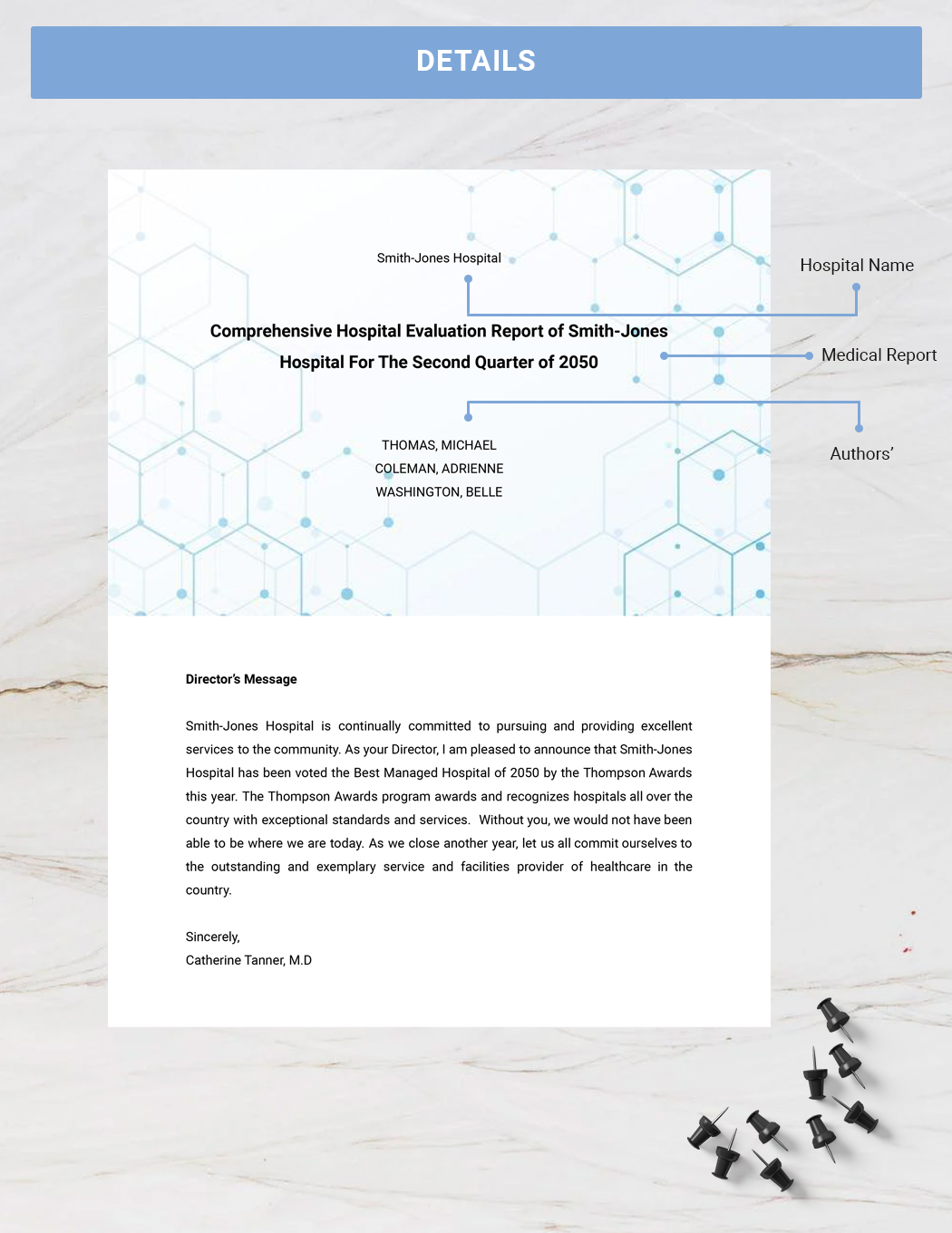 Hospital Evaluation Report Template - Google Docs, Word | Template.net