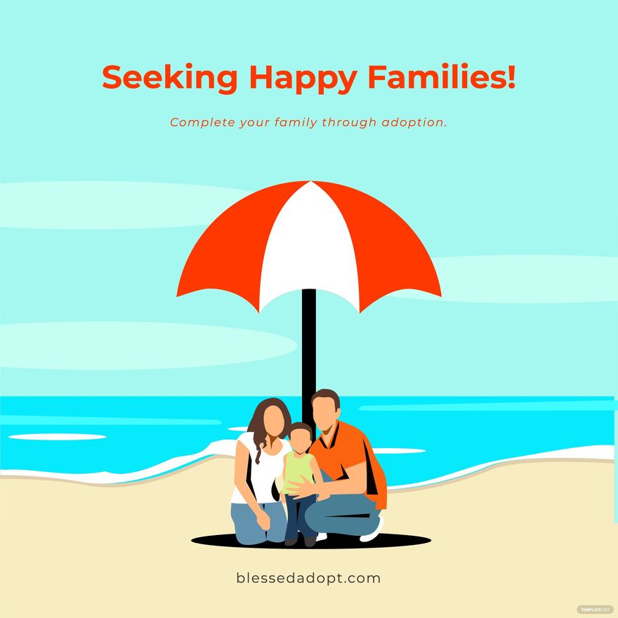 National Adoption Day Cartoon Vector - EPS, Illustrator, JPG, PSD, PNG ...