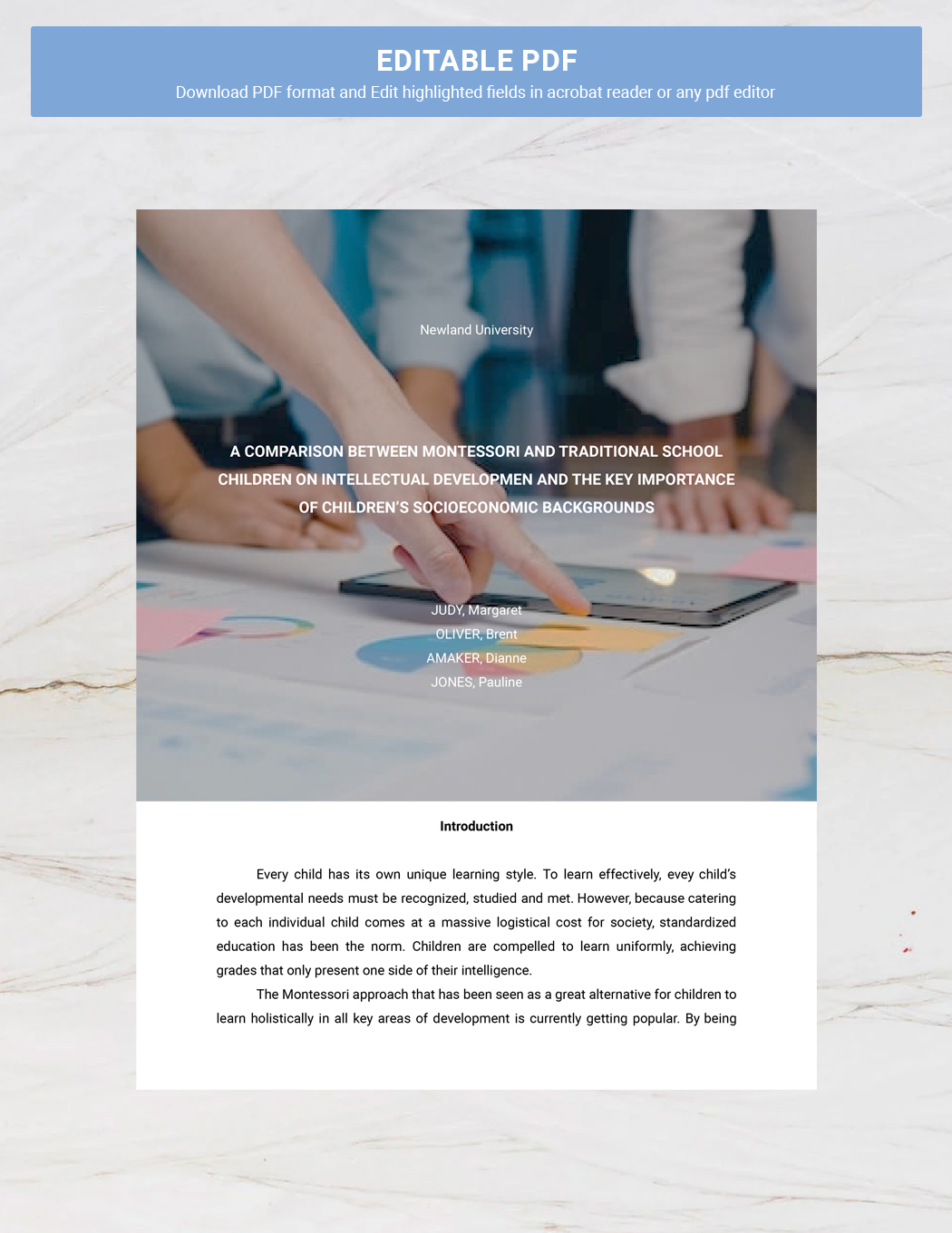 Conclusion Research Paper Template - Google Docs, Word | Template.net
