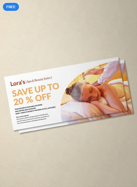Spa Email Ad Template - Edit Online & Download Example | Template.net
