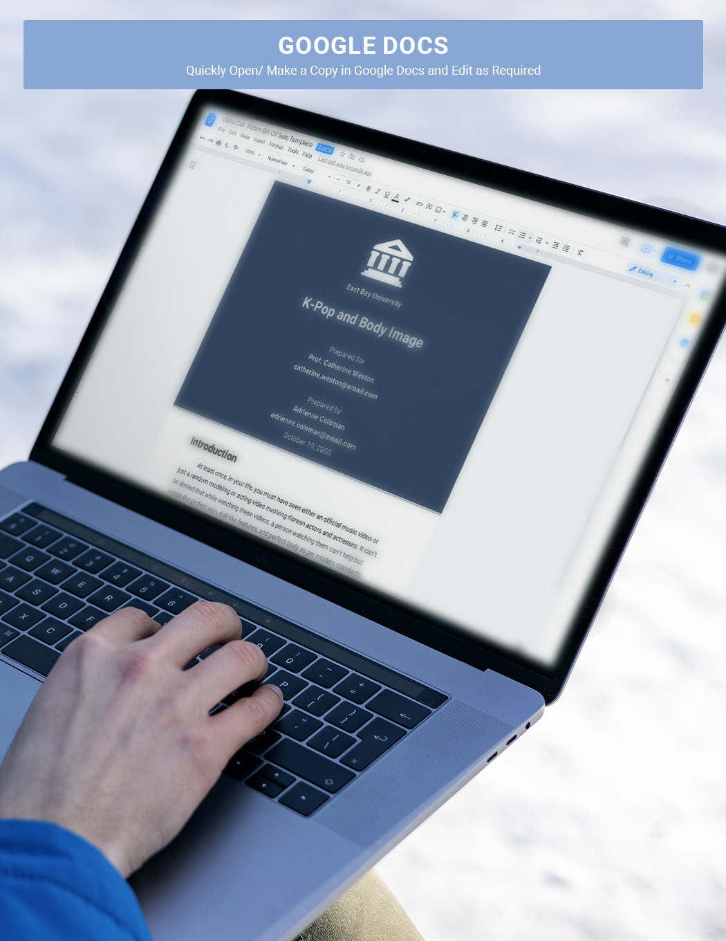 Student Research Project Proposal - Google Docs, Word, Apple Pages ...