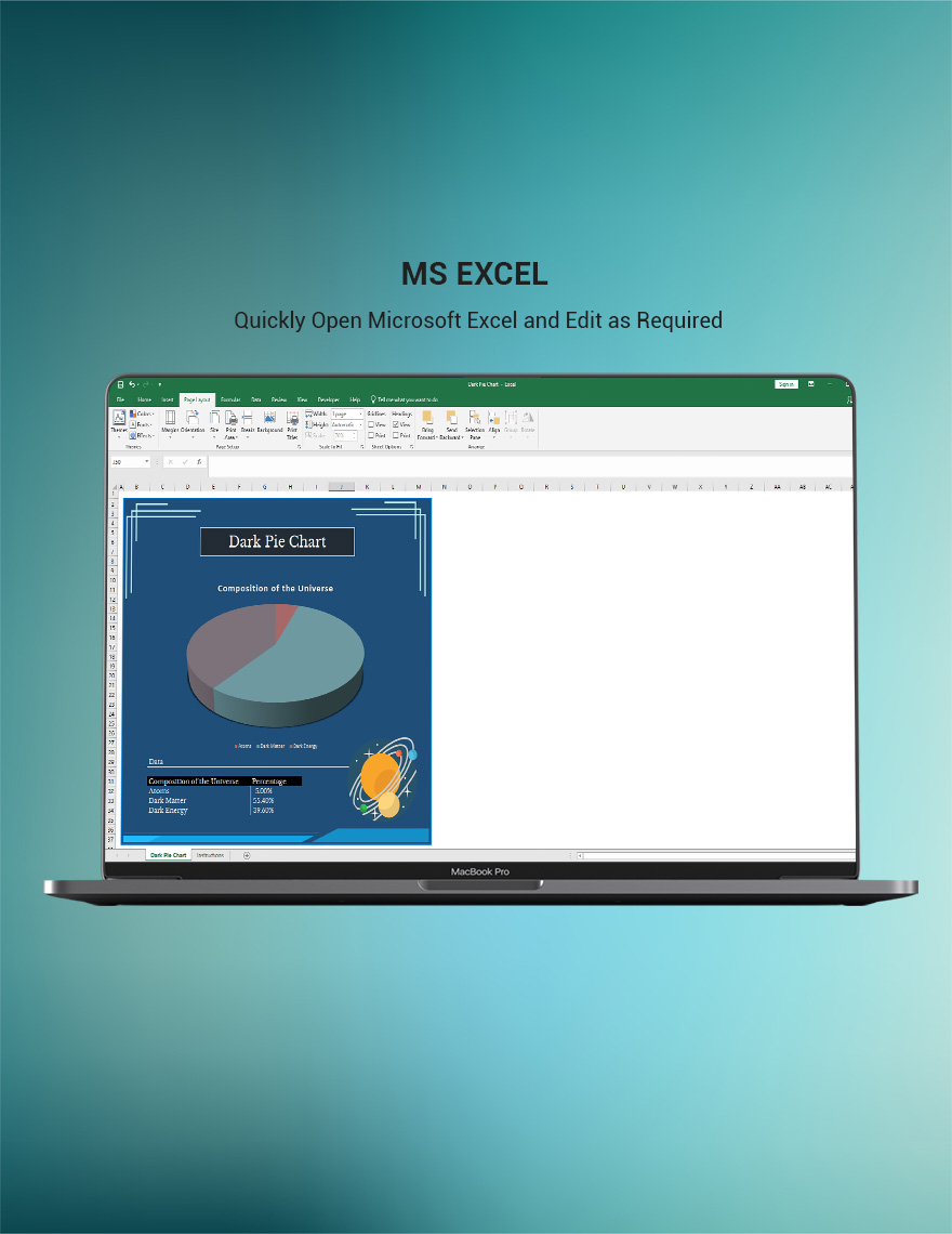 Dark Pie Chart - Google Sheets, Excel | Template.net Dark Pie Chart - Google Sheets, Excel | Template.net